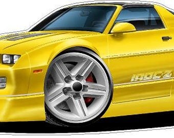 Camaro z28 decal | Etsy