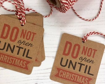 Do not open until | Etsy