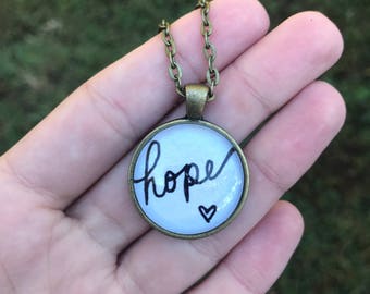 Hope necklace | Etsy