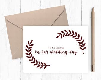 Custom wedding card | Etsy