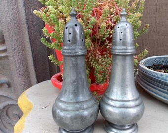 Pewter salt shaker | Etsy