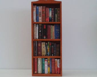 Miniature bookcase | Etsy