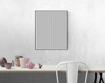 Gray abstract art | Etsy