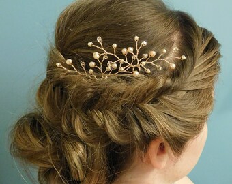 Prom hair piece | Etsy