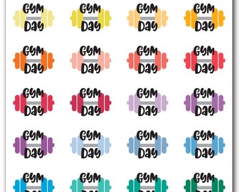 Workout stickers | Etsy