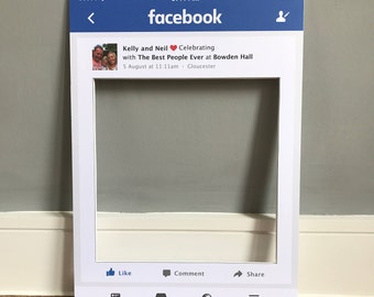 Facebook frame | Etsy