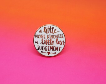 Kindness pin | Etsy