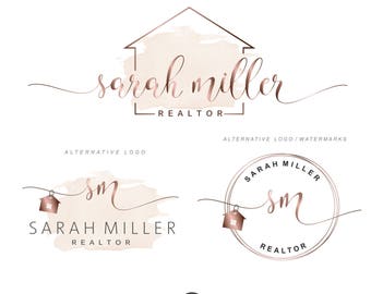Real Estate logo design Realtor logo key logo Premade