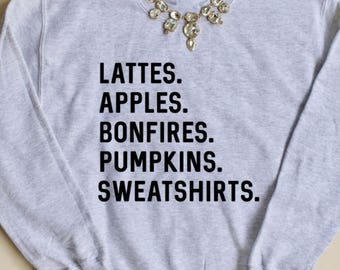Fall sweatshirt | Etsy