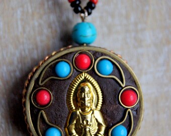 Buddhist amulet | Etsy