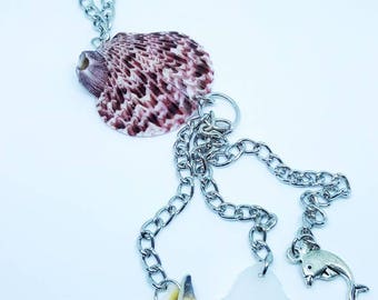 Sea shell mirror | Etsy