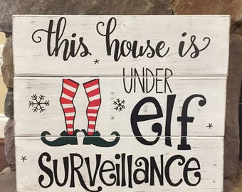 Elf sign | Etsy