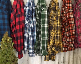 Flannel shirt | Etsy