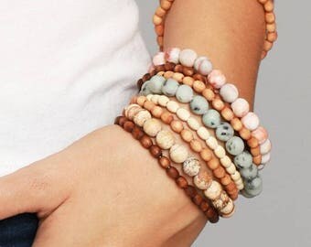 Stacking bracelets | Etsy