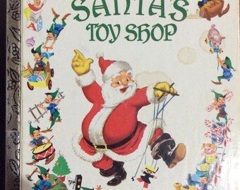 Santas toy shop | Etsy