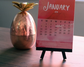Easel calendar | Etsy