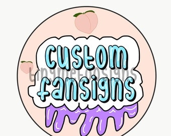 Fansign | Etsy