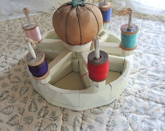Sewing thread and bobbin holder