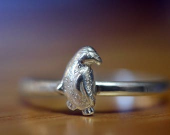 Penguin ring | Etsy