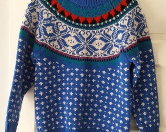 Winter white sweater | Etsy