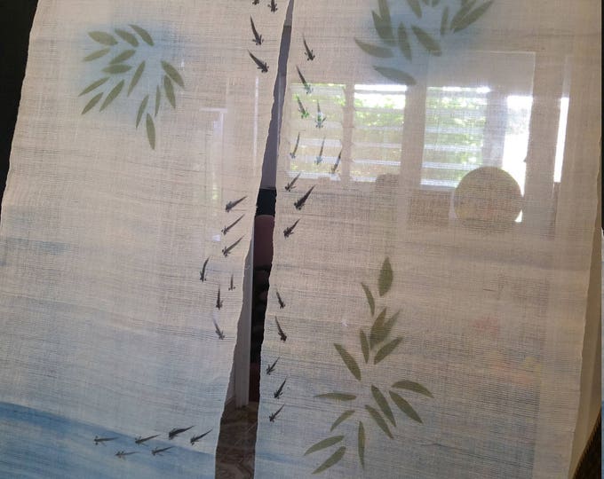 Japanese Noren - BittaLime Kimono Perth