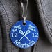Good Luck Zipper Pull Gymnastics Bag Charm Lucky Gymnast