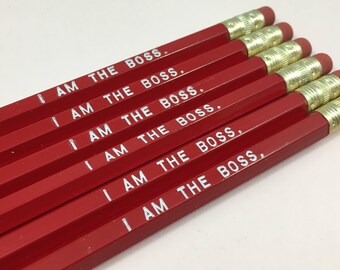 Funny pencils | Etsy