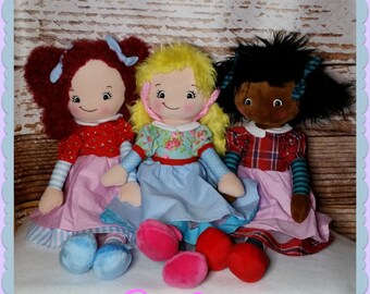 Personalized doll | Etsy