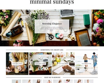Blogger Template Lushy Love Responsive Premade
