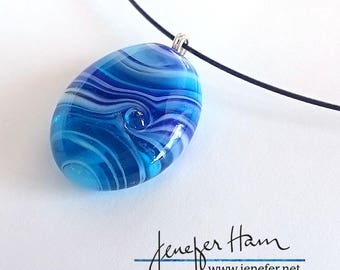 glass board game meeples jewelry sculpture by JeneferHamGlass