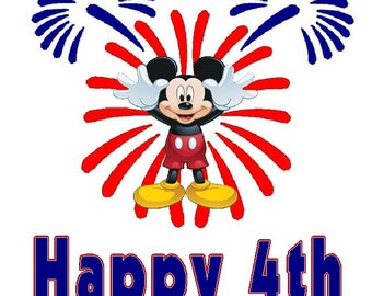 4th of july mickey | Etsy