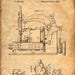 Slot Machine Patent Print Gambler Gift Patent Art Poster