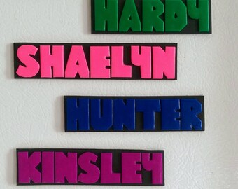 Name magnets | Etsy