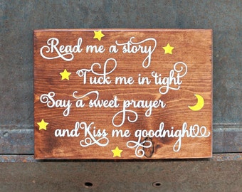 Read me a story sign | Etsy