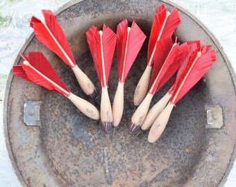 Feather darts | Etsy