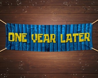 Spongebob banner | Etsy