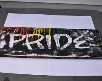 Pride sign | Etsy