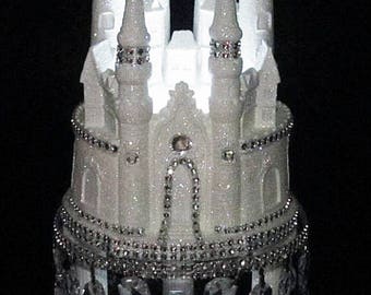 Castle cake topper | Etsy