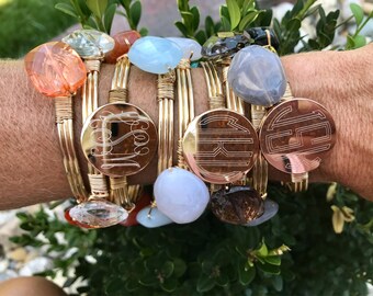 Wire wrap bracelet | Etsy