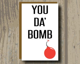 You da bomb | Etsy