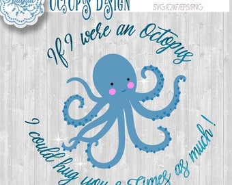 Octopus svg | Etsy