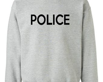 Police sweater | Etsy