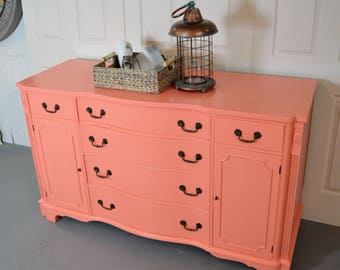 Coral dresser | Etsy