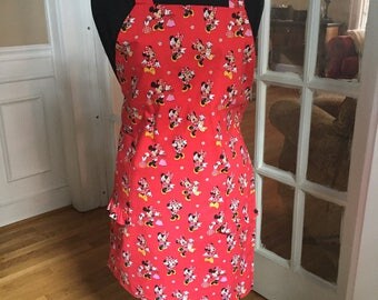 Minnie mouse apron | Etsy