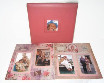 Premade Scrapbook Albums and Premade by MadeForYouScrapbooks