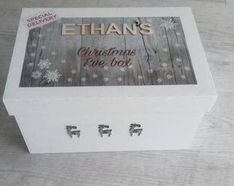 Christmas Eve Box Christmas Memory Box Personalized Santa