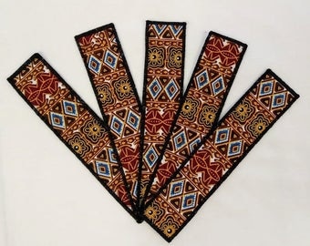 African bookmarks | Etsy