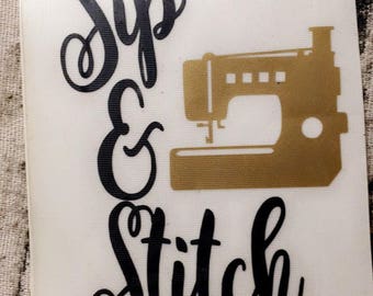 Sewing decal | Etsy