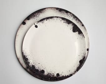 Ceramic plate set | Etsy