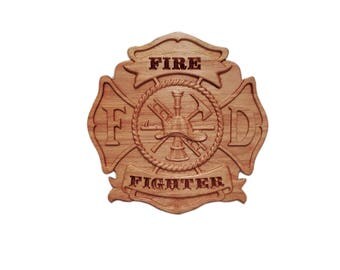 Firefighter decor | Etsy